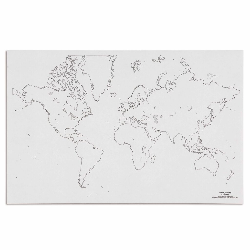 50 Esquemas del Mundo - Lupa Montessori