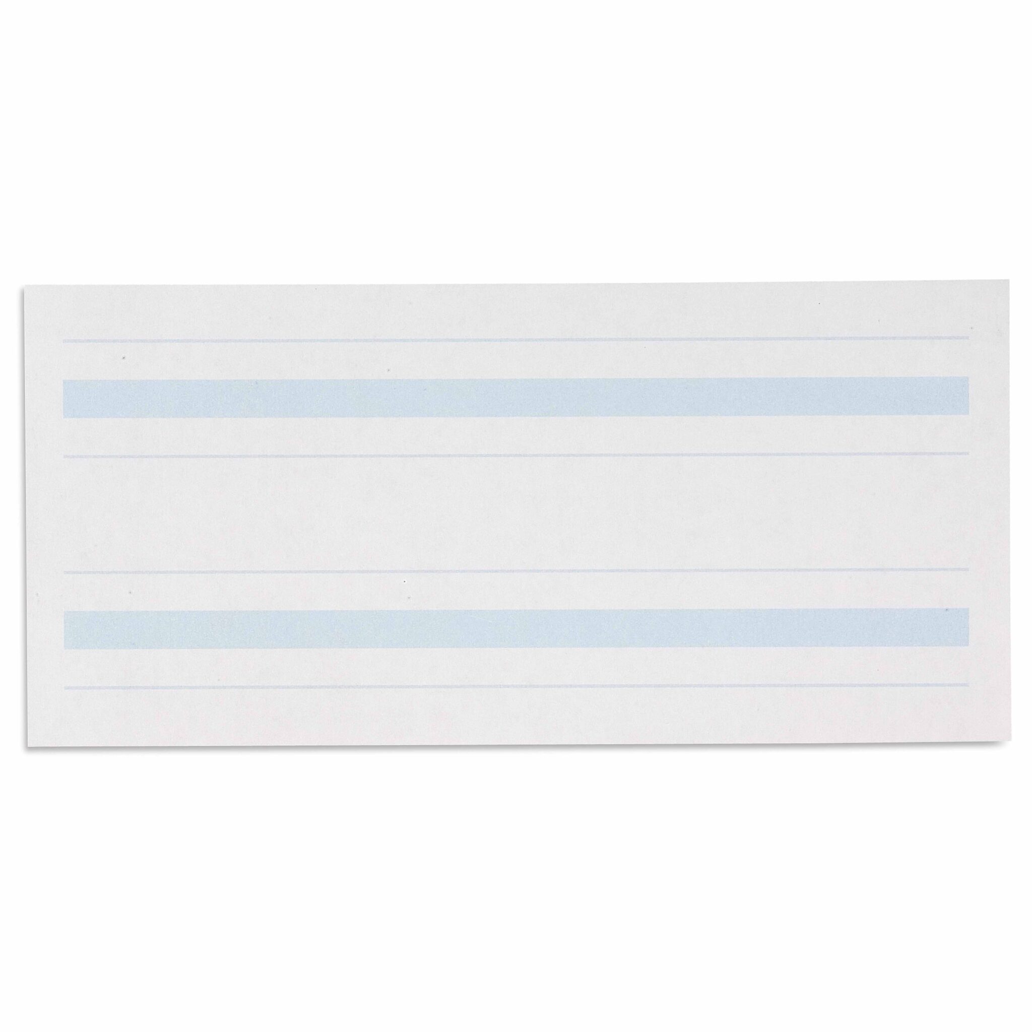 Papel para escribir: Líneas azules - 4 x 8,5 pulgadas (500 hojas ...